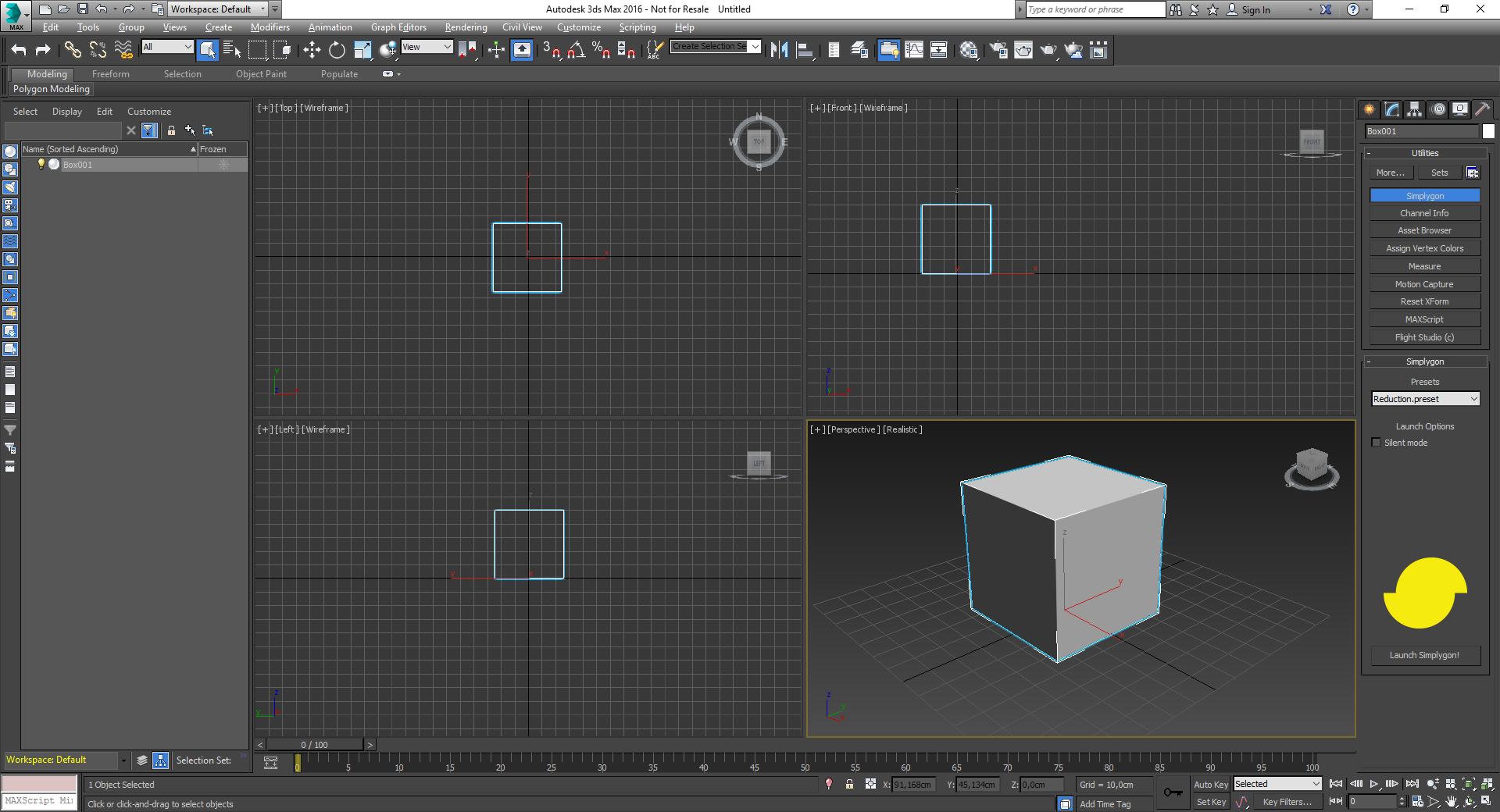 Using the Simplygon Max Plug-in