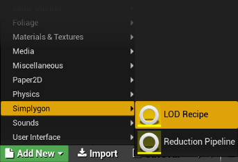 LOD Recipe - Morph targets | Simplygon 9 Documentation